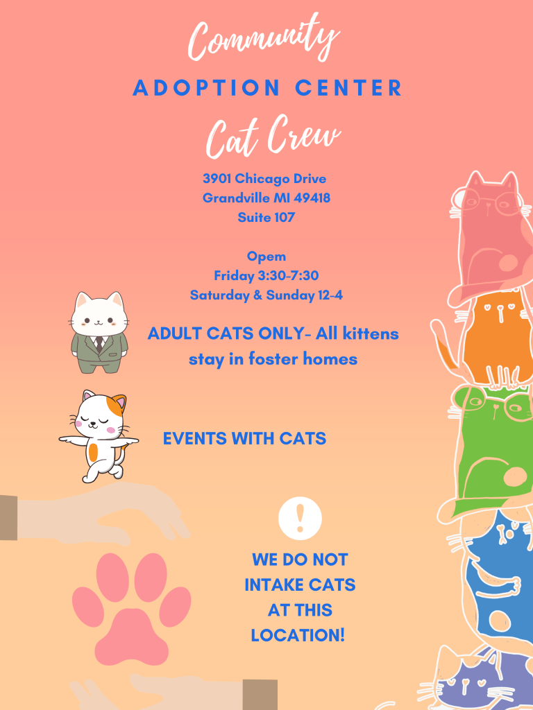 Community Cat Crew Adoption Center & Pawesome Creators LLC – Community ...